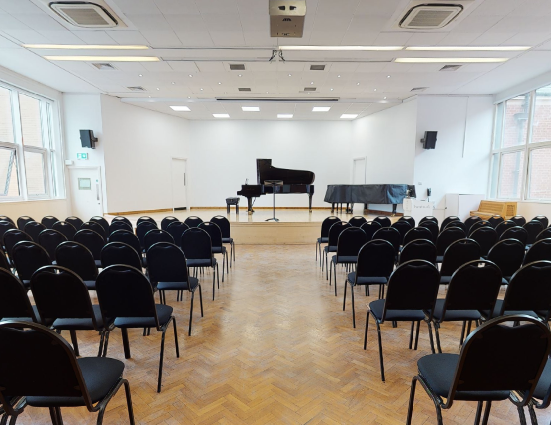 Recital Hall | Performances | Rehearsals | Screenings | Presentations