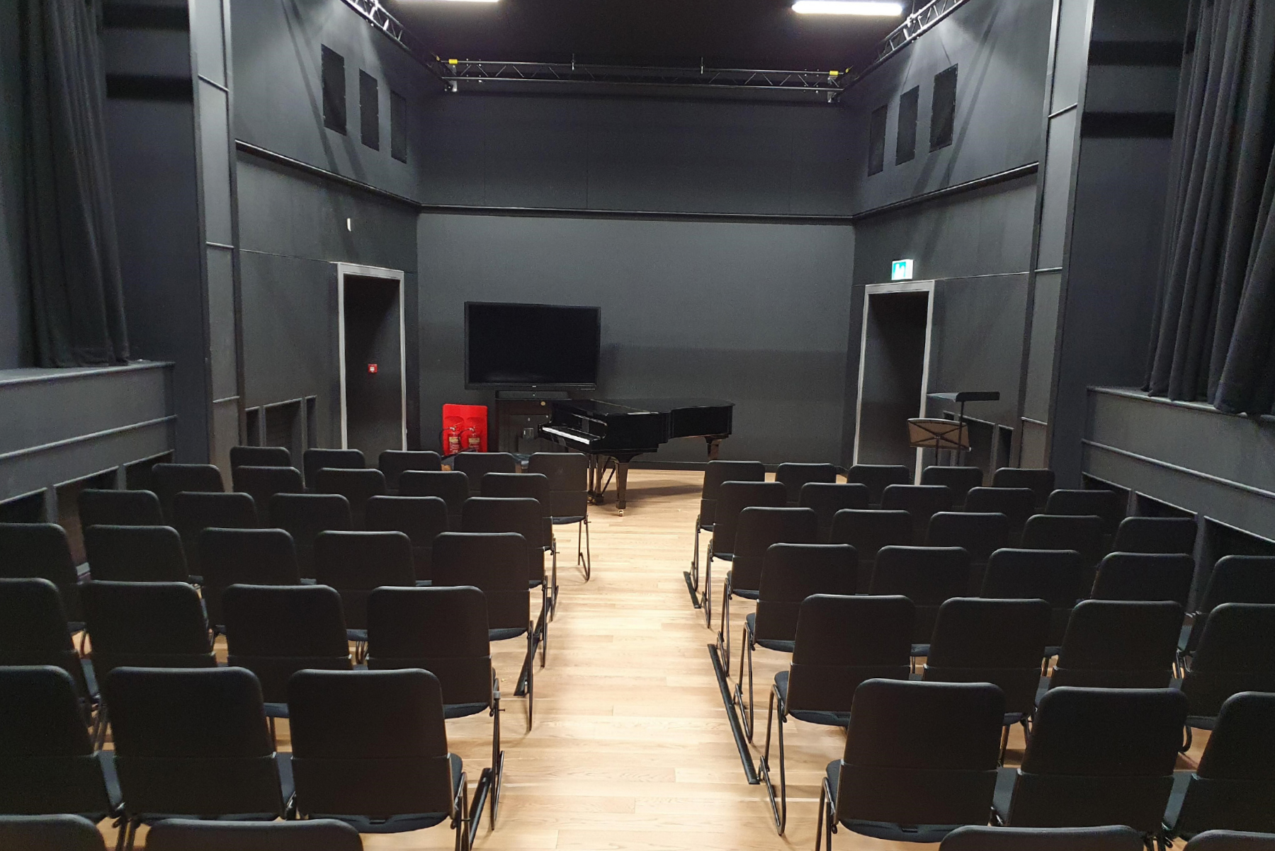 Performance Studio | Rehearsals | Screenings | Studio | Presentations